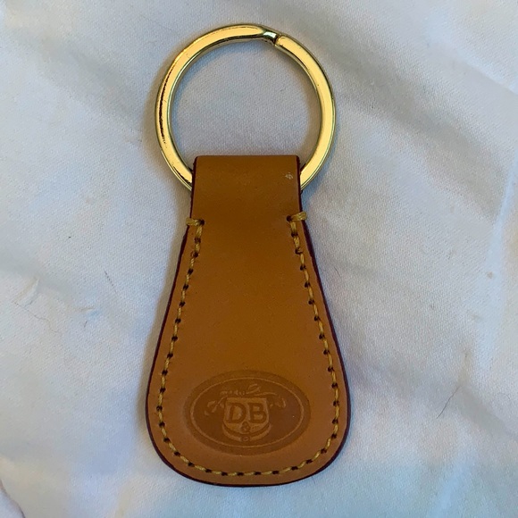 Dooney & Bourke | Bags | Dooney Bourke Leather Keychain | Poshmark